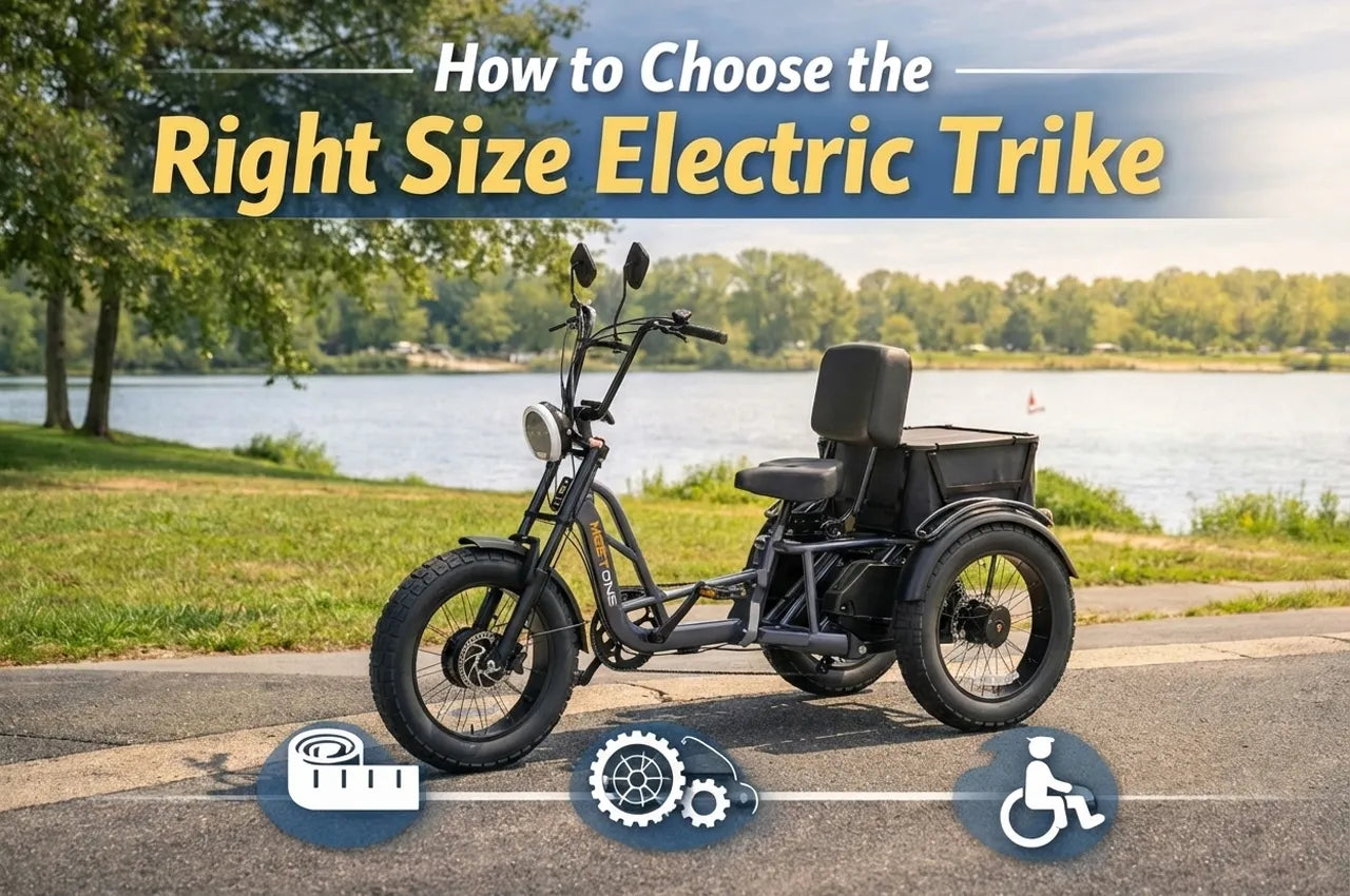 How to Choose the Right Size Electric Trike – Meet One Trike