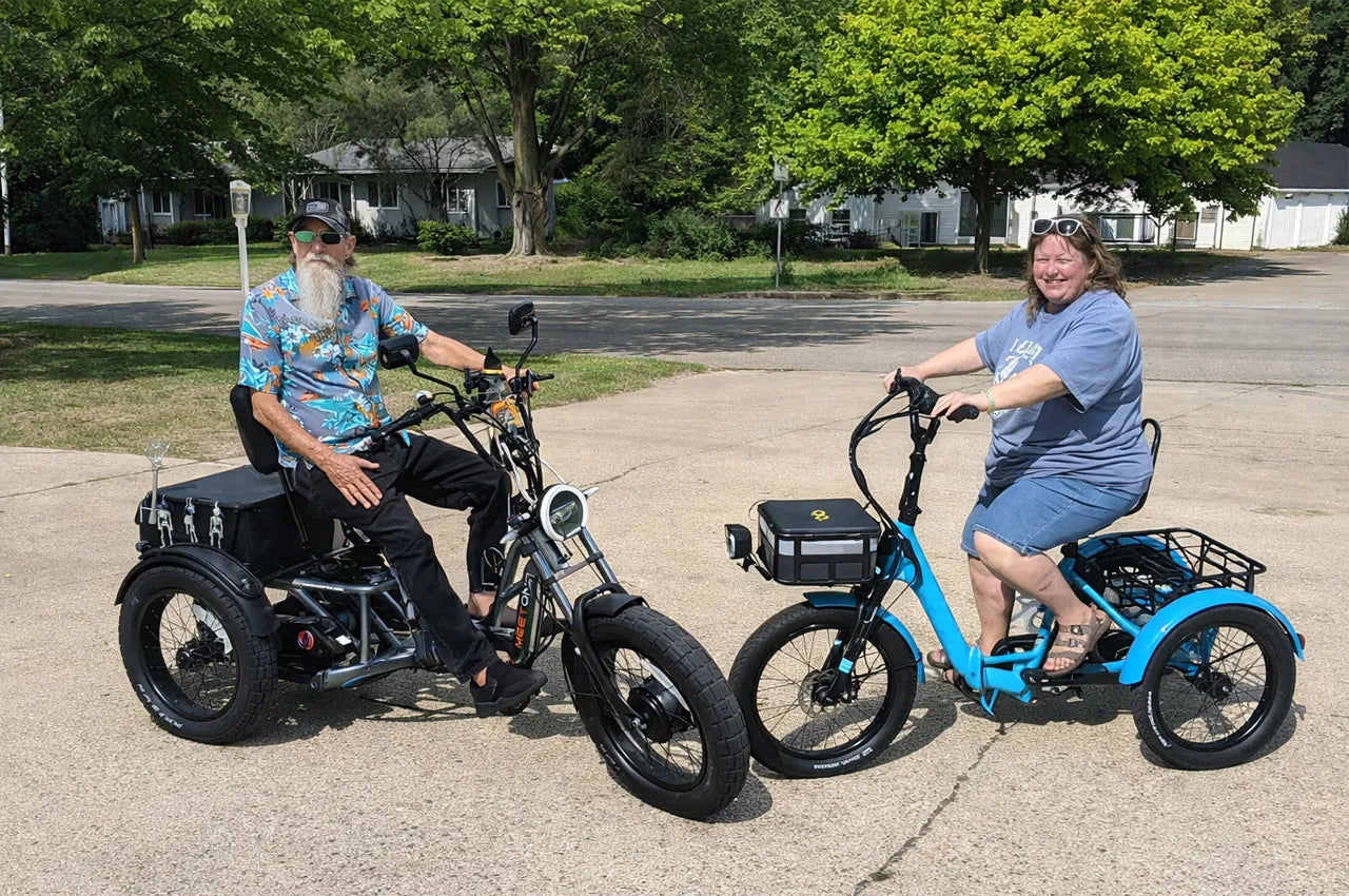 Why Does Riding A Semi-recumbent E-trike Feel More Stable? – Meet One Trike