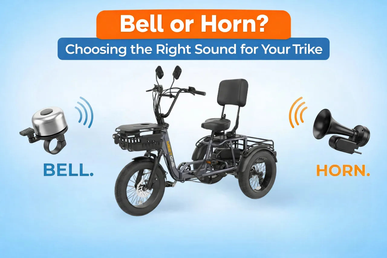 Bell or Horn? Choosing the Right Sound for Your Trike – Meet One Trike