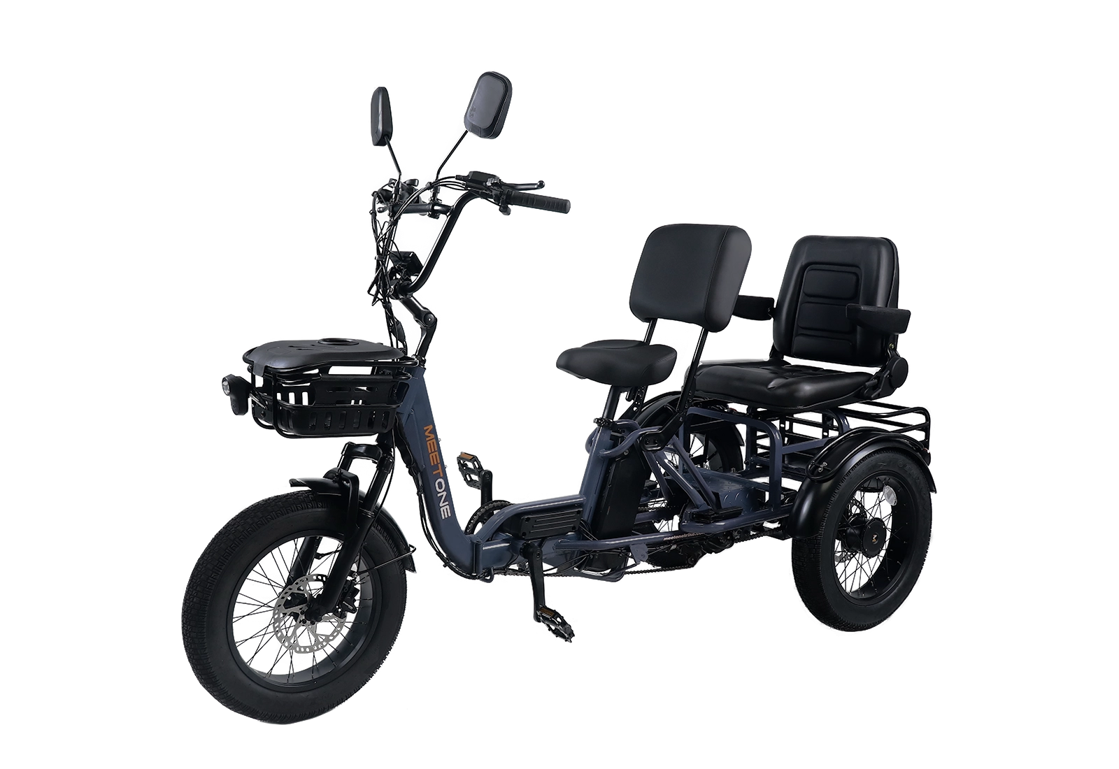 Pair Electric Passenger ETrike Electric Tricycle For 2 Adults Meet Pair Electric Passenger ETrike Electric Tricycle For 2 Adults Meet
